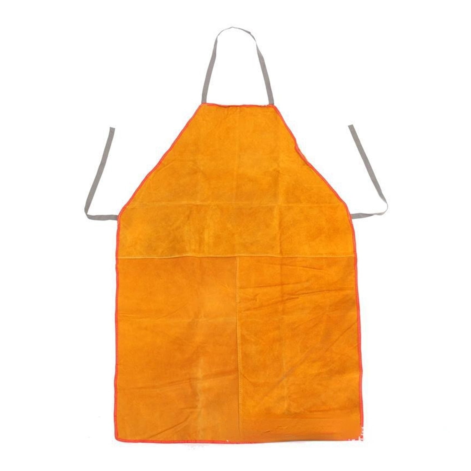 Leather Welding Work Apron Heat Flame Resistant Protective Clothing for ...