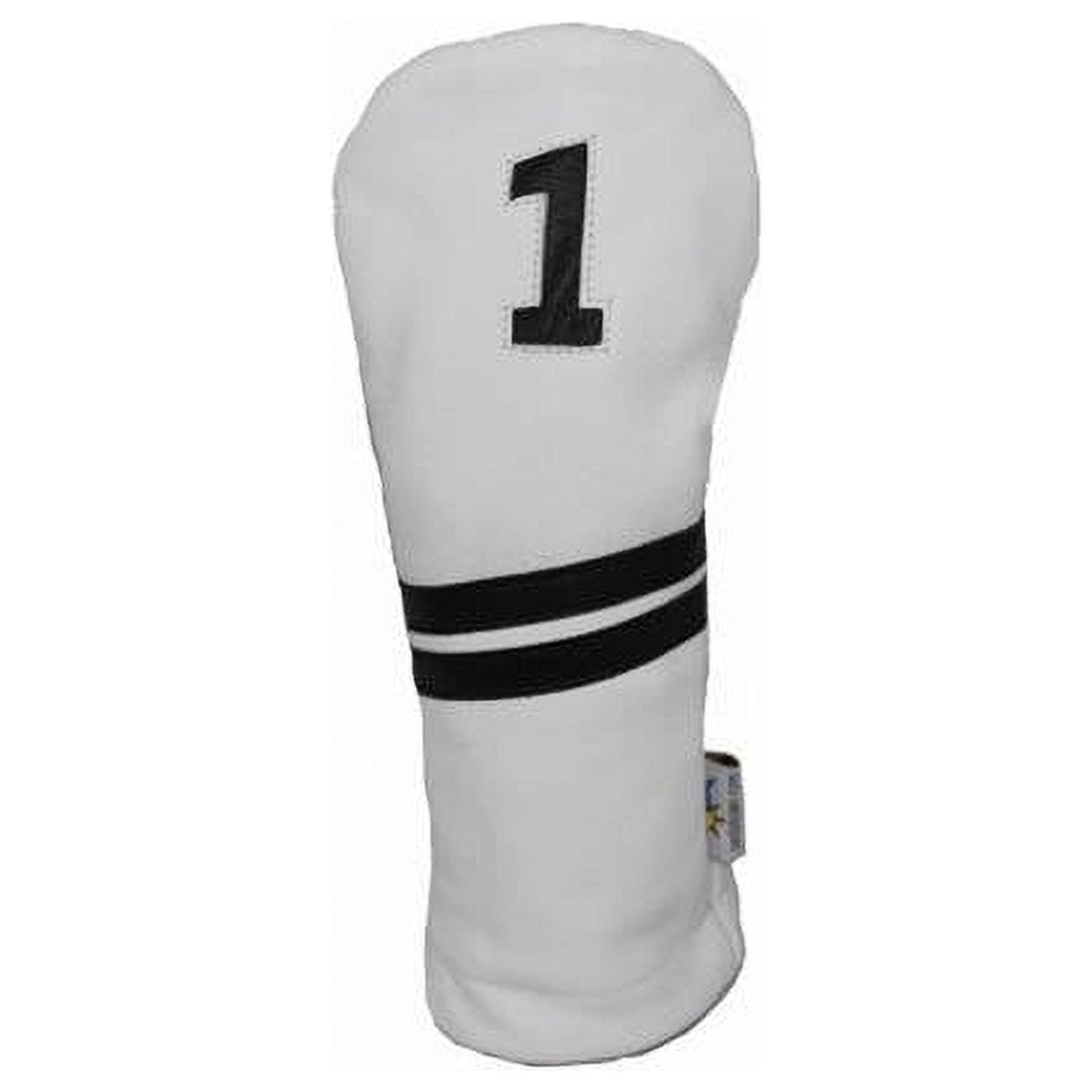 Leather White & Black Driver Golf Head Cover - Walmart.com