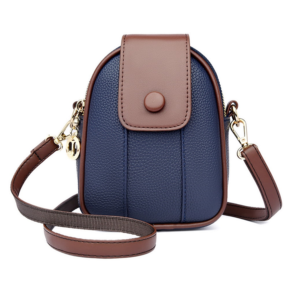 Leather Womens Crossbody Cell Phone Purse Holder Wallet - Walmart.com