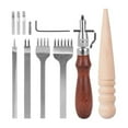 Leather Working Tool Leather Craft Tool Set Leather Edges Polisher ...