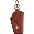 Leather Wrap Keychain, Key Holder Pouch Keychain, Car Key Holder, Key ...