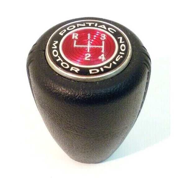 Leather Wrapped 4 Speed Shift Knob 1970-1971 Firebird/Trans AM & 1971 ...