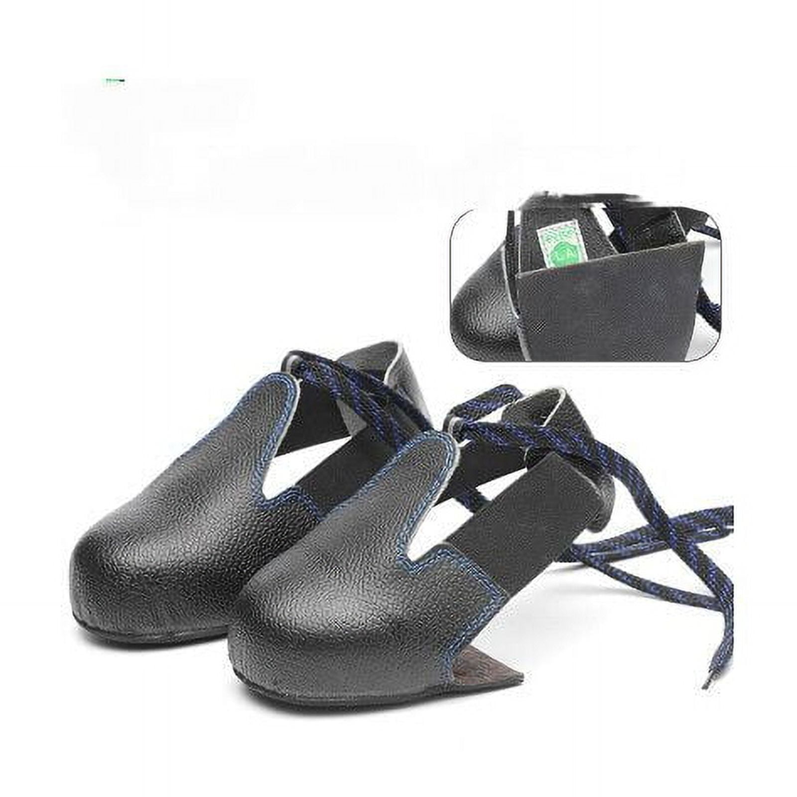 Leather and Steel Construction Safety Shoe Covers, Slip-Resistant for ...