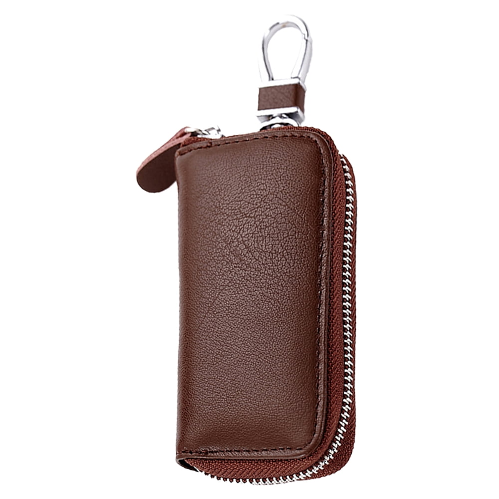 Laklulu Leather key bag for men with zip - Walmart.com