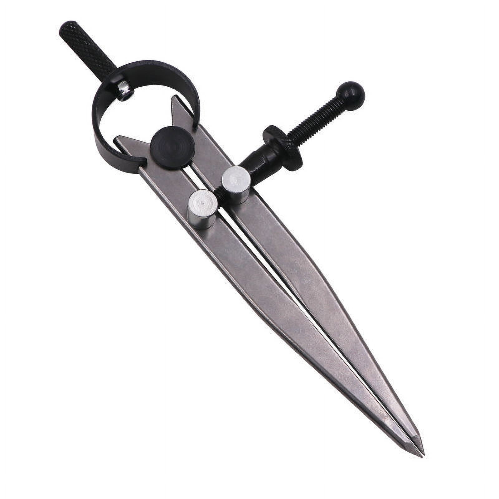 Leather spacing gauge quick adjustment metal drawing line gauge edge ...