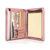 Free Shipping! LeatherBelief Leather Portfolio with 3 Rings Binder 1 ...