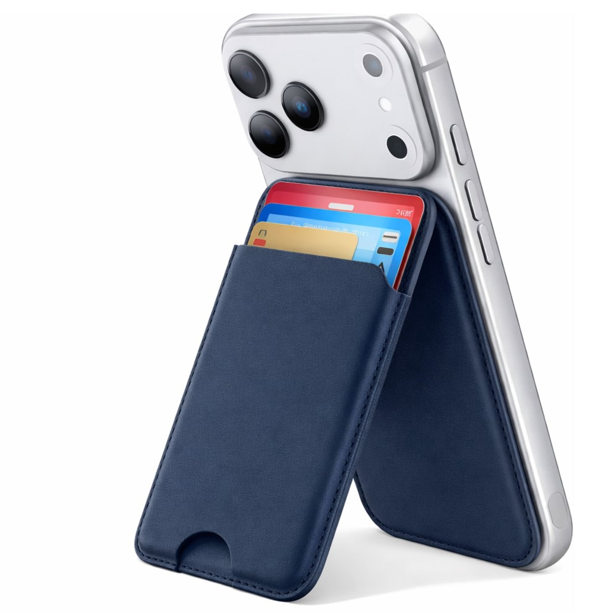 Leatherboss Magnetic Phone Wallet | Universal Premium Card Holder for ...