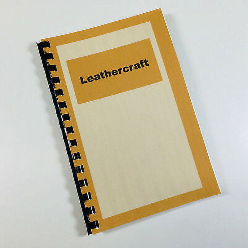 Leathercraft Leather Pattern Hide How To Tool Stamp Punch Belt Skive ...
