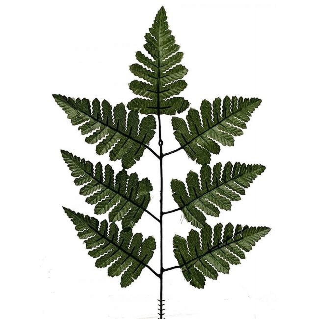 MDR Trading Inc. AI-FL2620GRN_Q01 Leatherleft Fern Faux Plants And ...