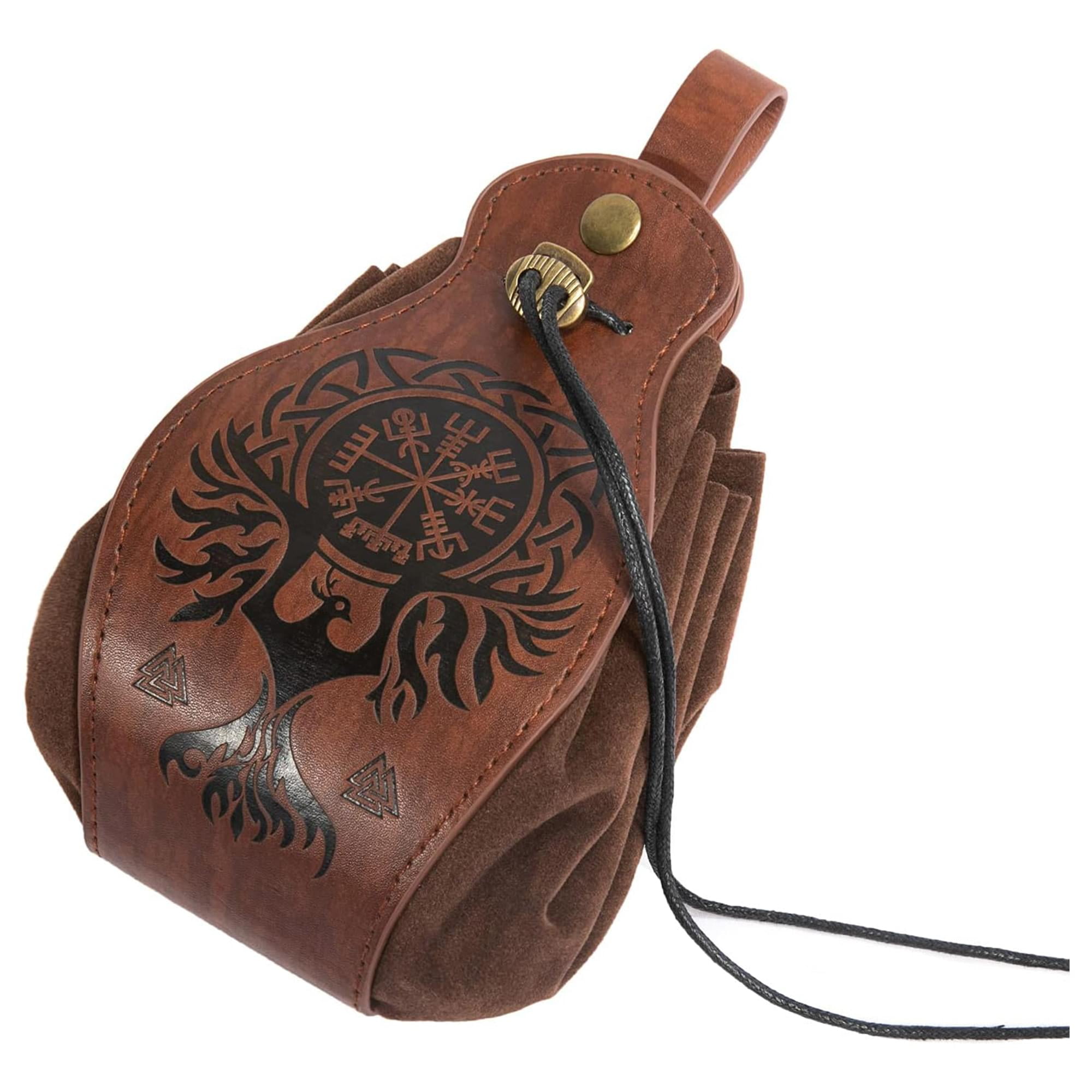Leatherlike Old Ages Satchel Adult Costume Accessory | Belt Loop ...