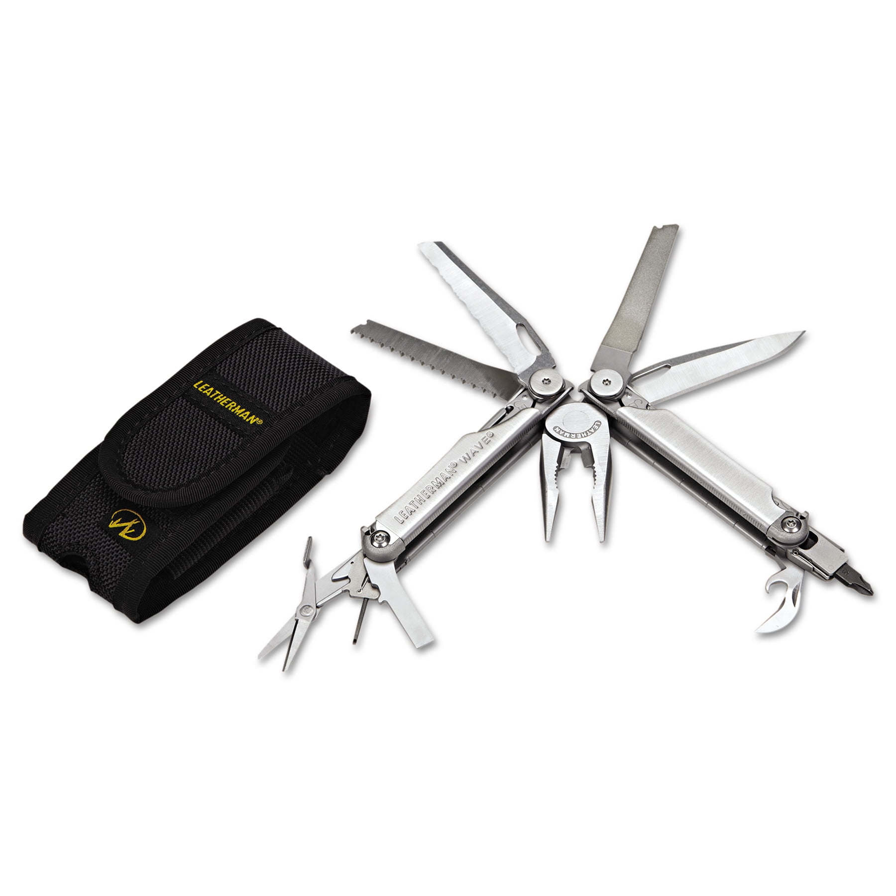 Leatherman Wave Multi-Tool, 17 Functions, Nylon Sheath - Walmart.com