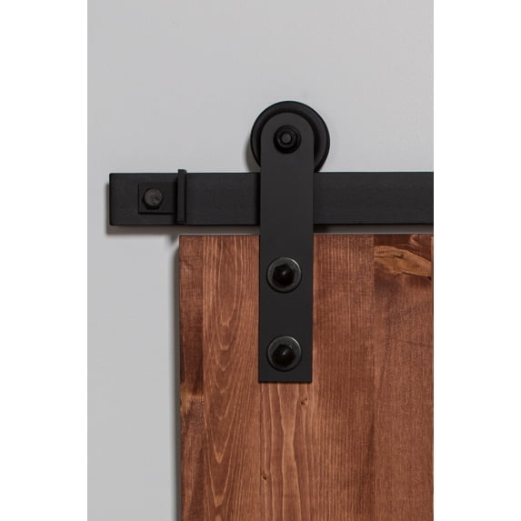 Leatherneck Hardware Fts84k2 84" Side Mounted Light Sliding Barn Door ...