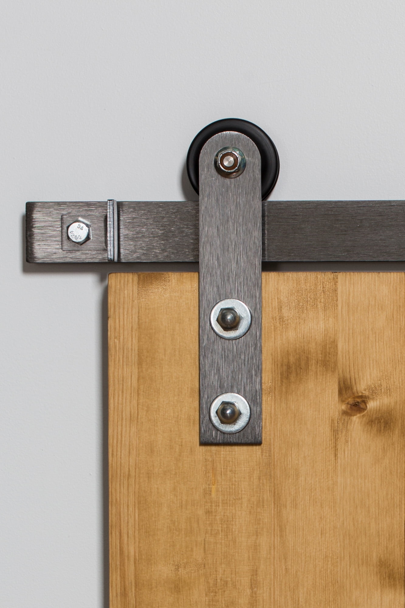 Leatherneck Hardware Fts84k2 84" Side Mounted Light Sliding Barn Door ...