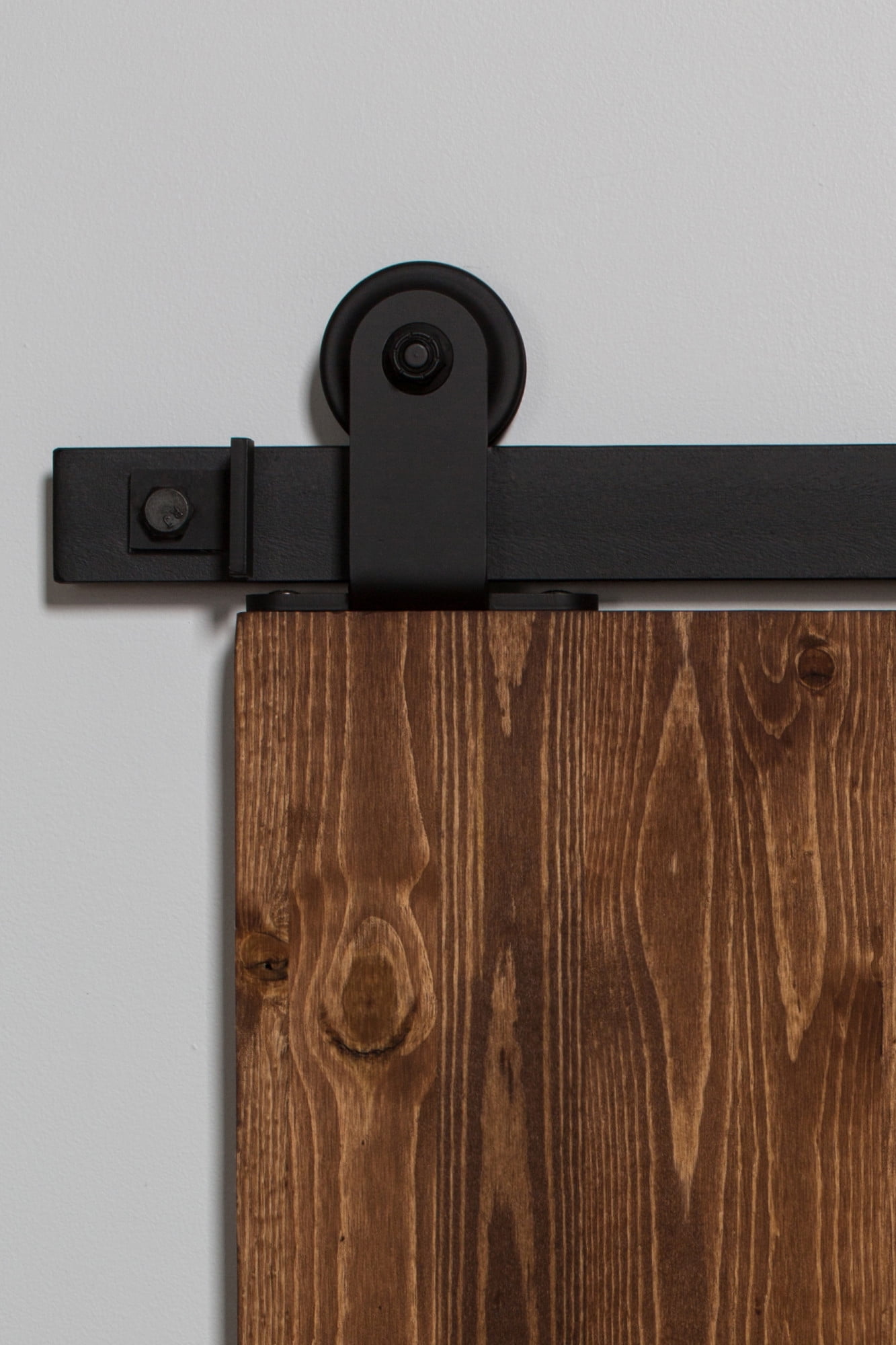 Leatherneck Hardware Ftt60k2 60" Top Mounted Light Sliding Barn Door ...