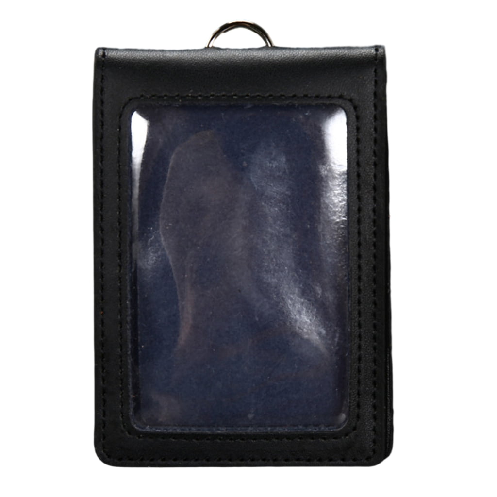 Leathers Card Case Sleeve IDs Badge Card Holder Business Card Organizer ...