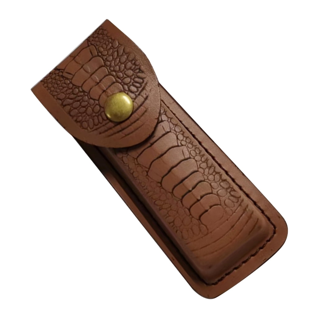 Leathers Knife Holsters Folding Knife Holder Outdoor Carry Sheath Tool ...