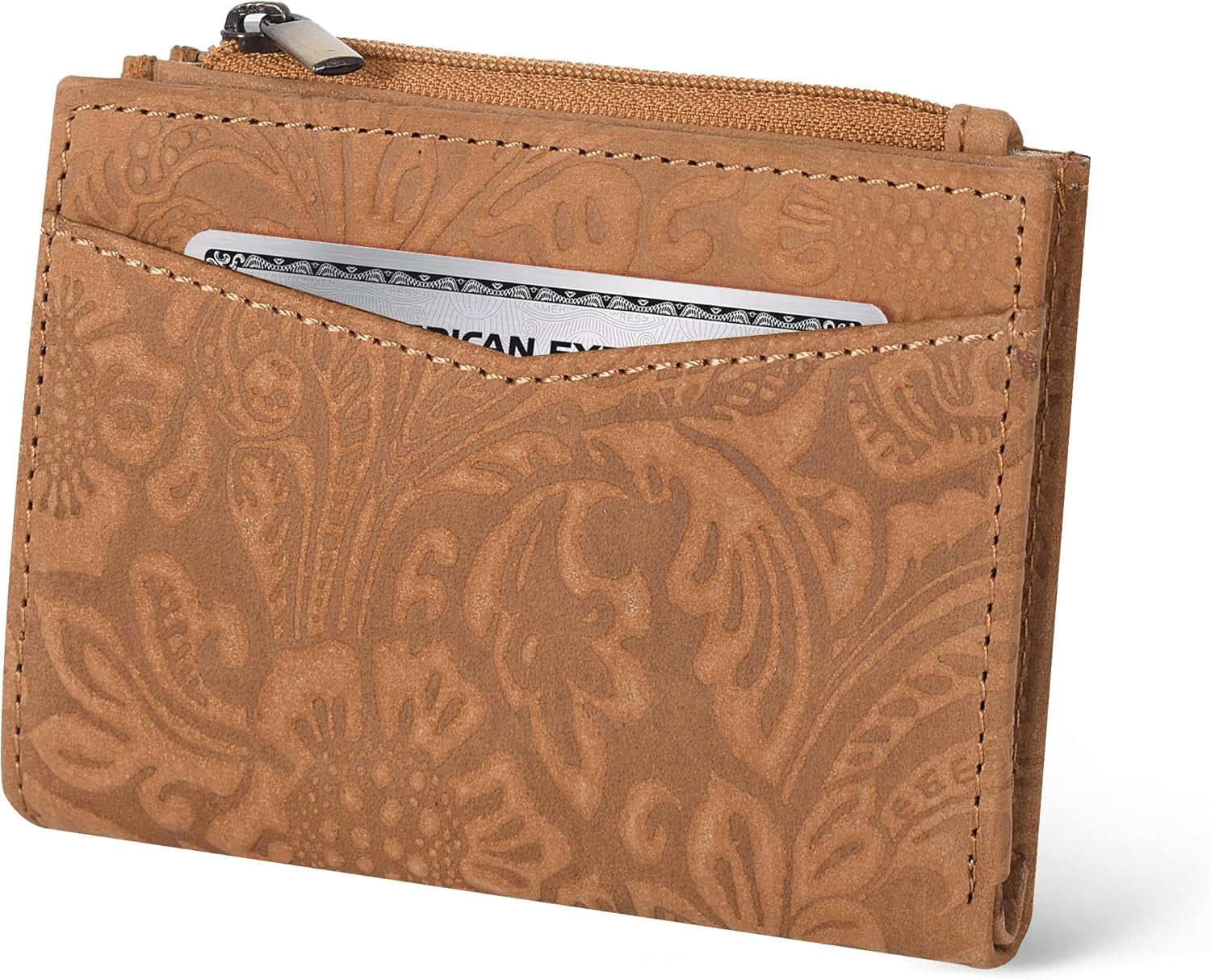 Leathers Leather Wallet For Women - Small RFID Coin Purse Credit Card ...