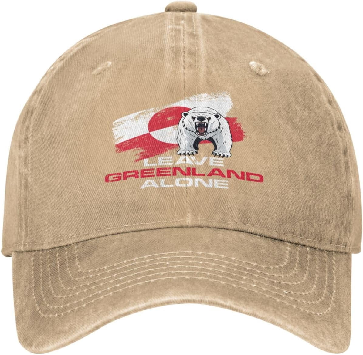 Leave Greenland Alone hat Support Greenland Cotton Cap - Walmart.com