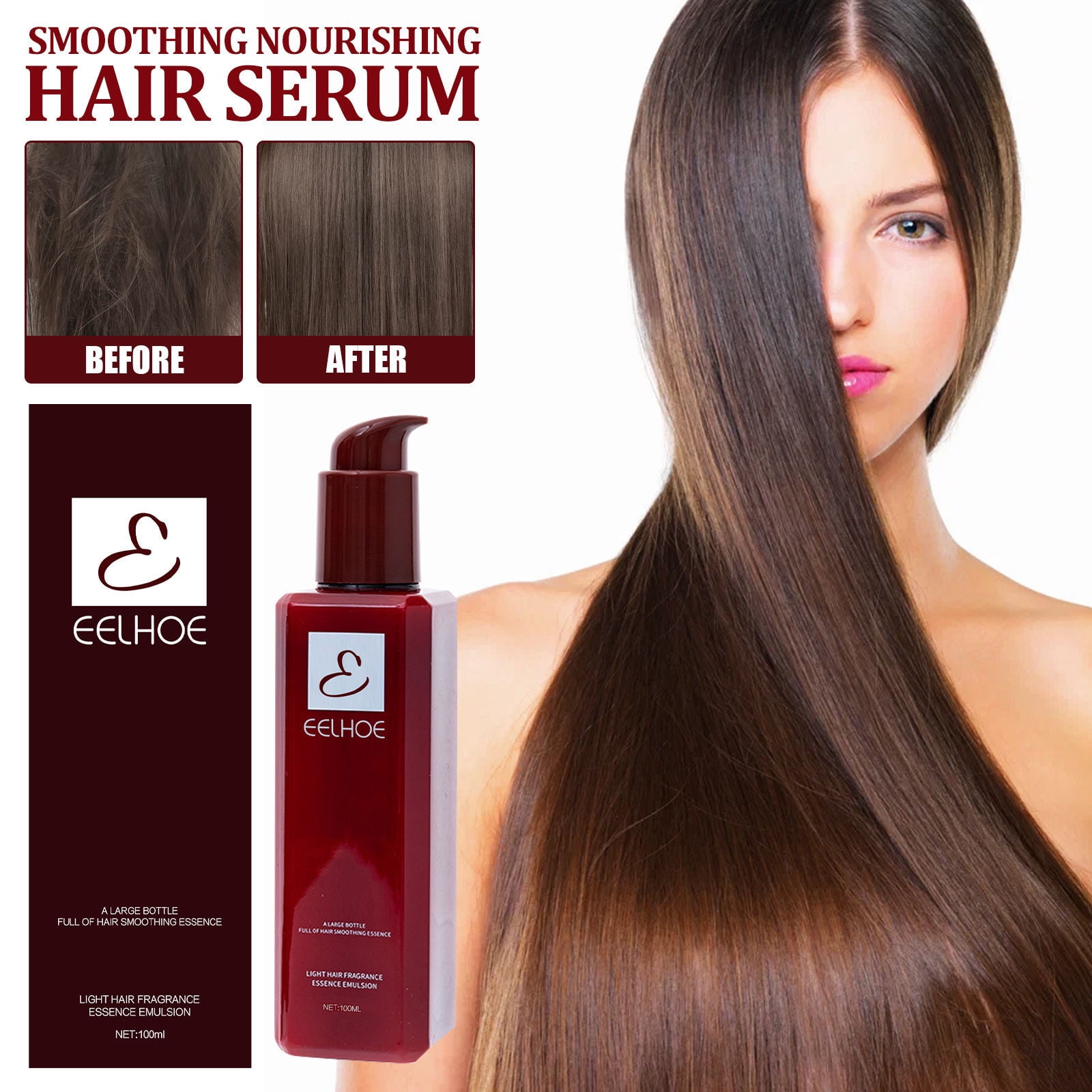 Leave-In Hair Conditioner With Moisturizing Properties Helps Smooth ...