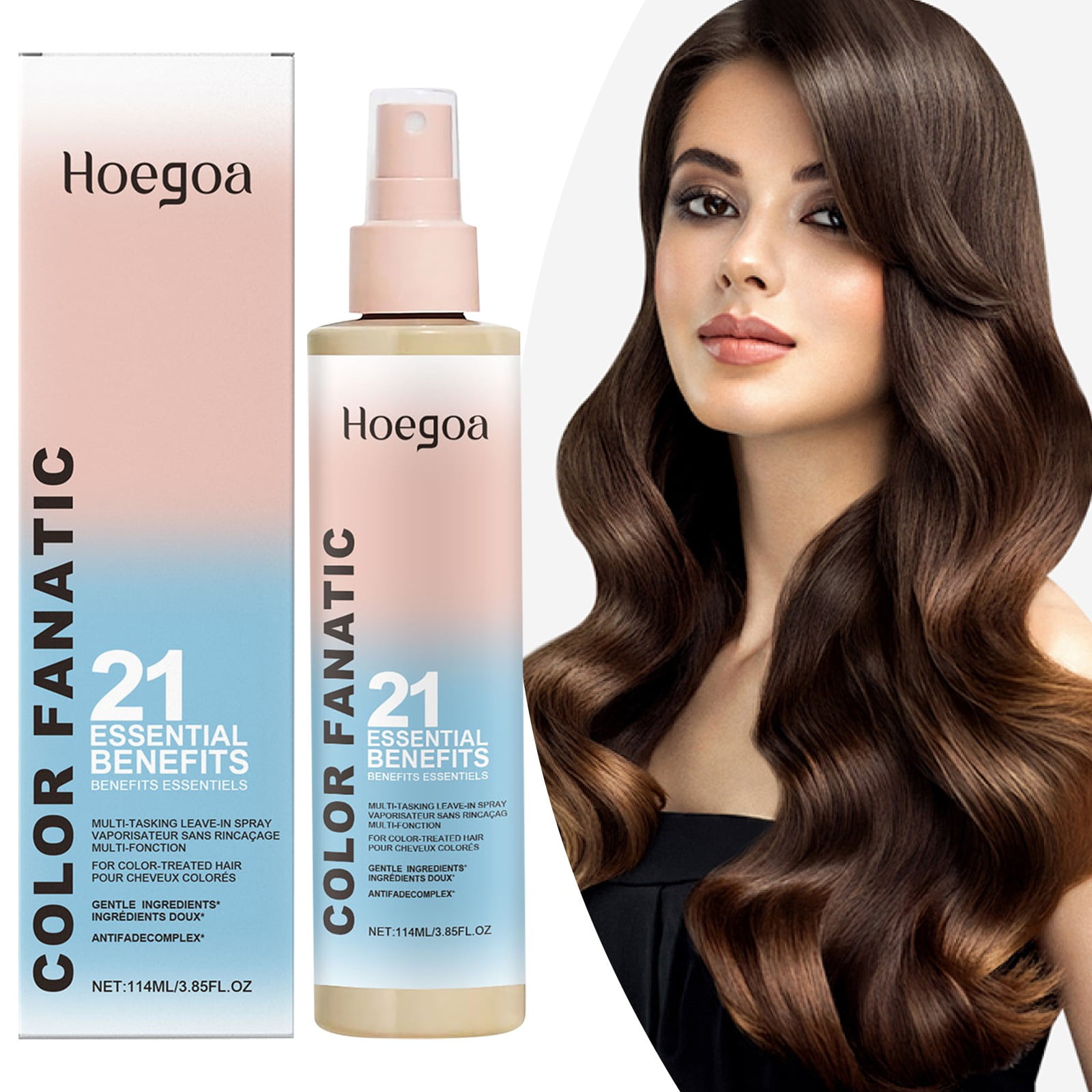 Leave-In Hair Conditioner Spray for Color-Treated and Permed Hair ...