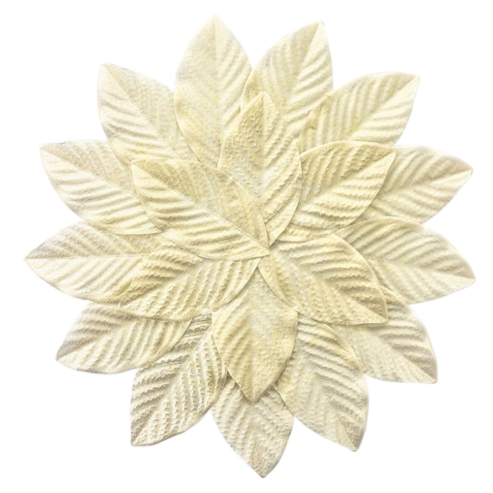 Leave Shape Place Mat Kitchen Table Placemat Table Decors Kitchen ...