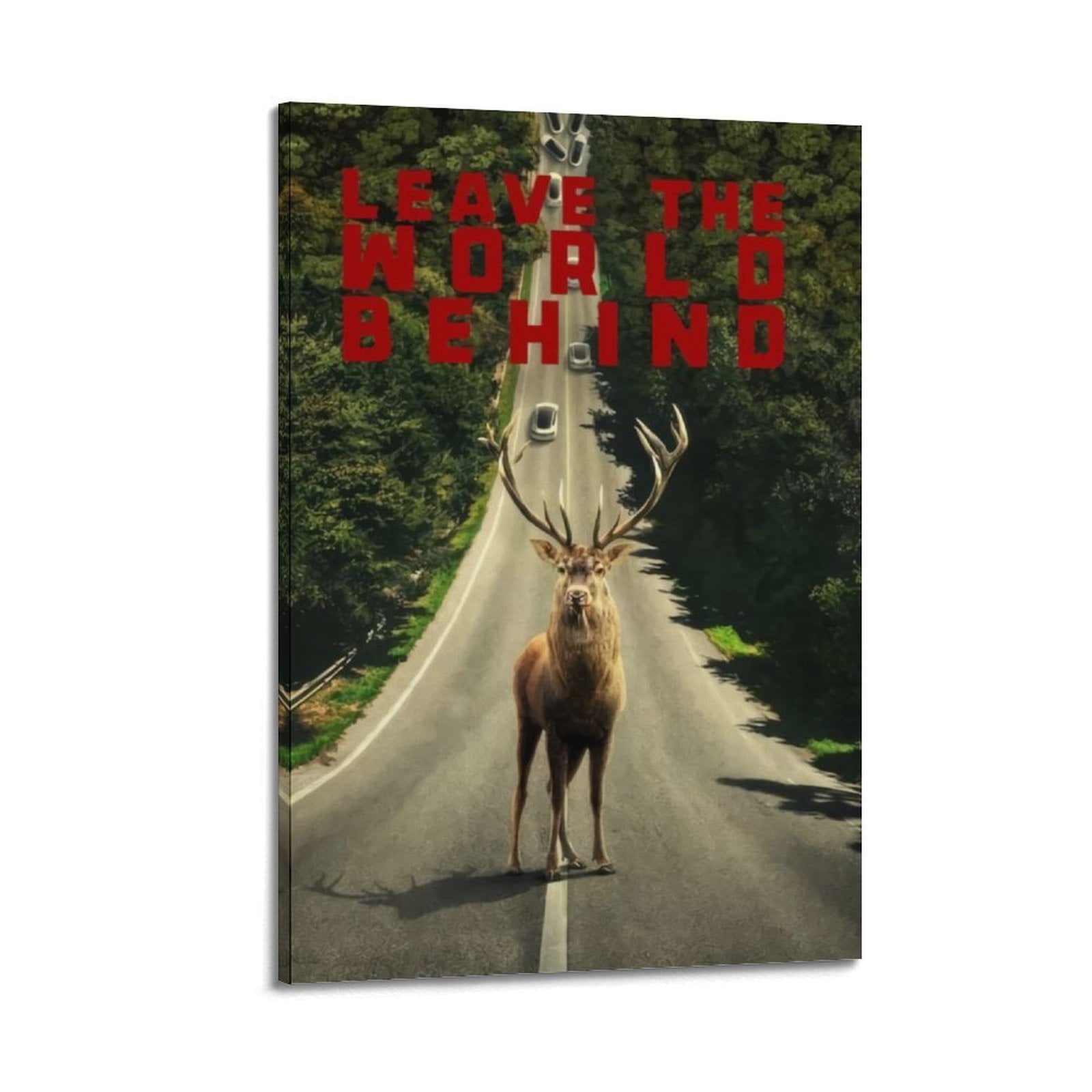 Leave The World Behind Poster Wall Art Canvas Aesthetic Music And ...