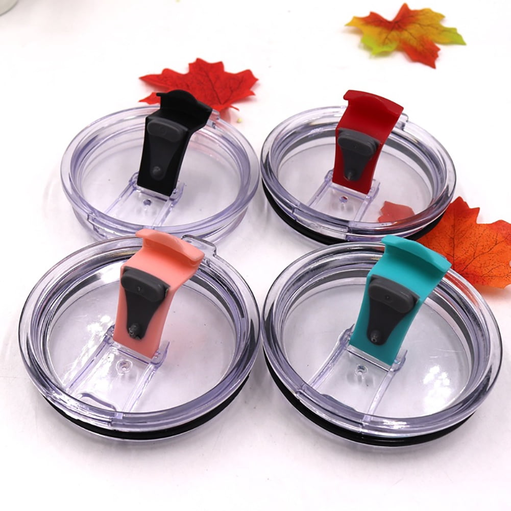 Leaveforme Spill Proof Tumbler Lid Smooth Opening Replacement Car Cup ...