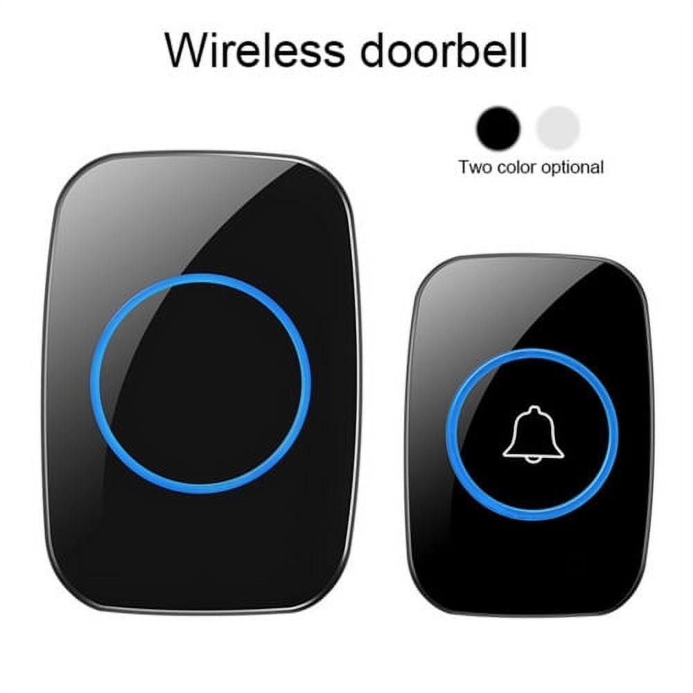 Leaveforme Wireless Doorbell for Home with 1 Push Button Transmitter ...