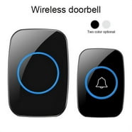GE Wireless Doorbell Kit, 2 Chime Melodies, 1 Receiver, 1 Push Buttons ...