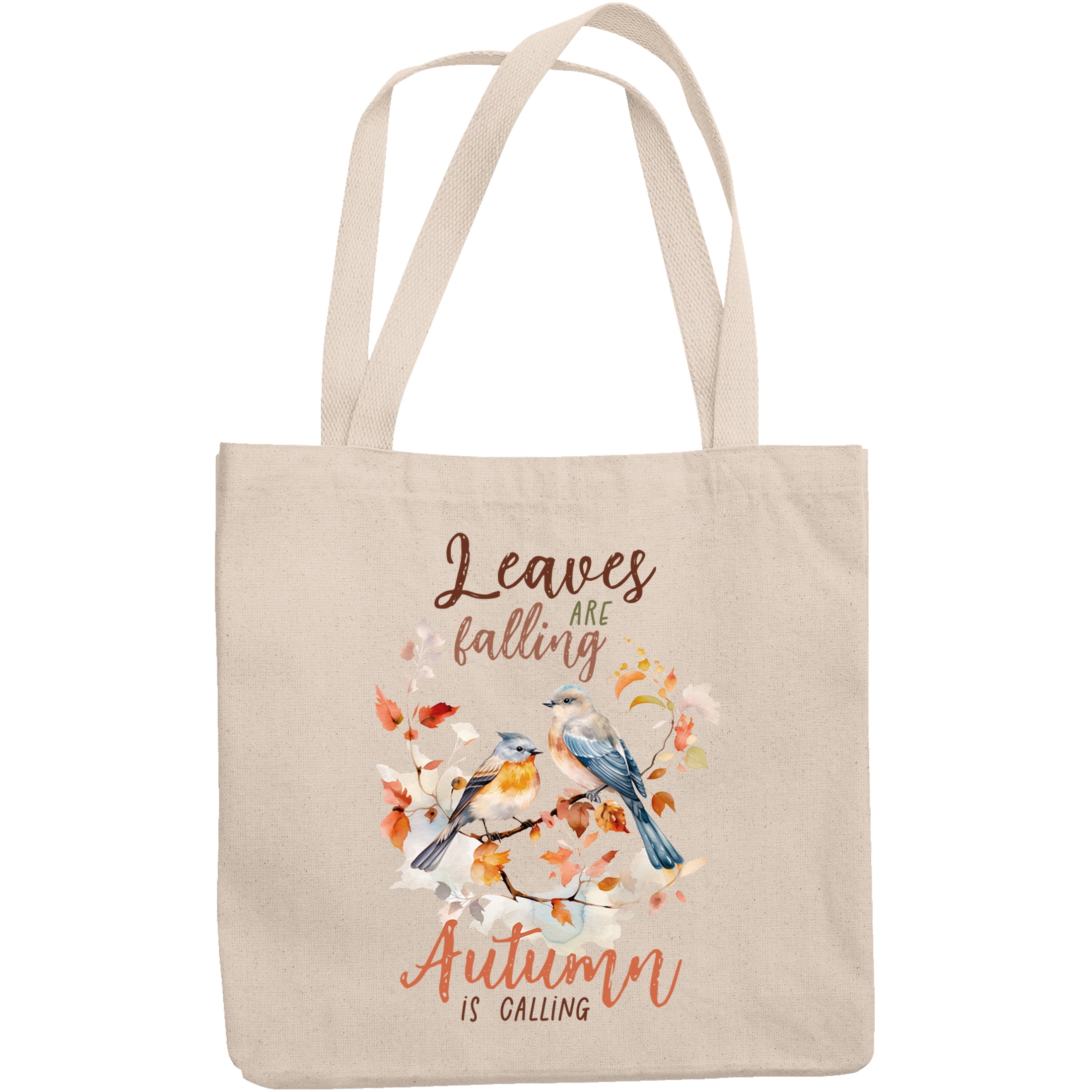 Leaves Are Falling, Autumn Is Calling with Watercolor Fall Birds Art ...