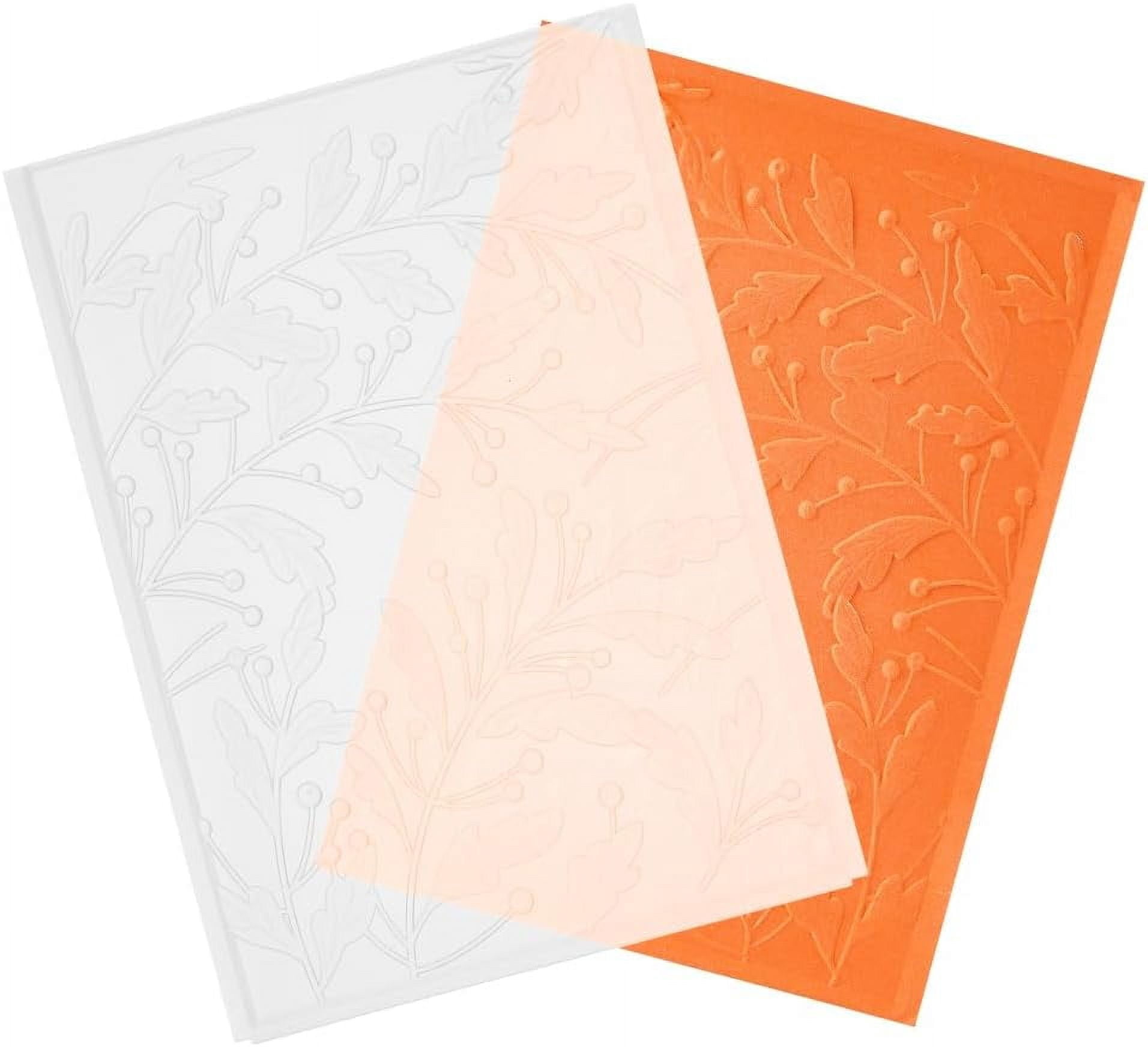 Leaves Embossing Folder Plastic Embossing Folders for Card Making ...