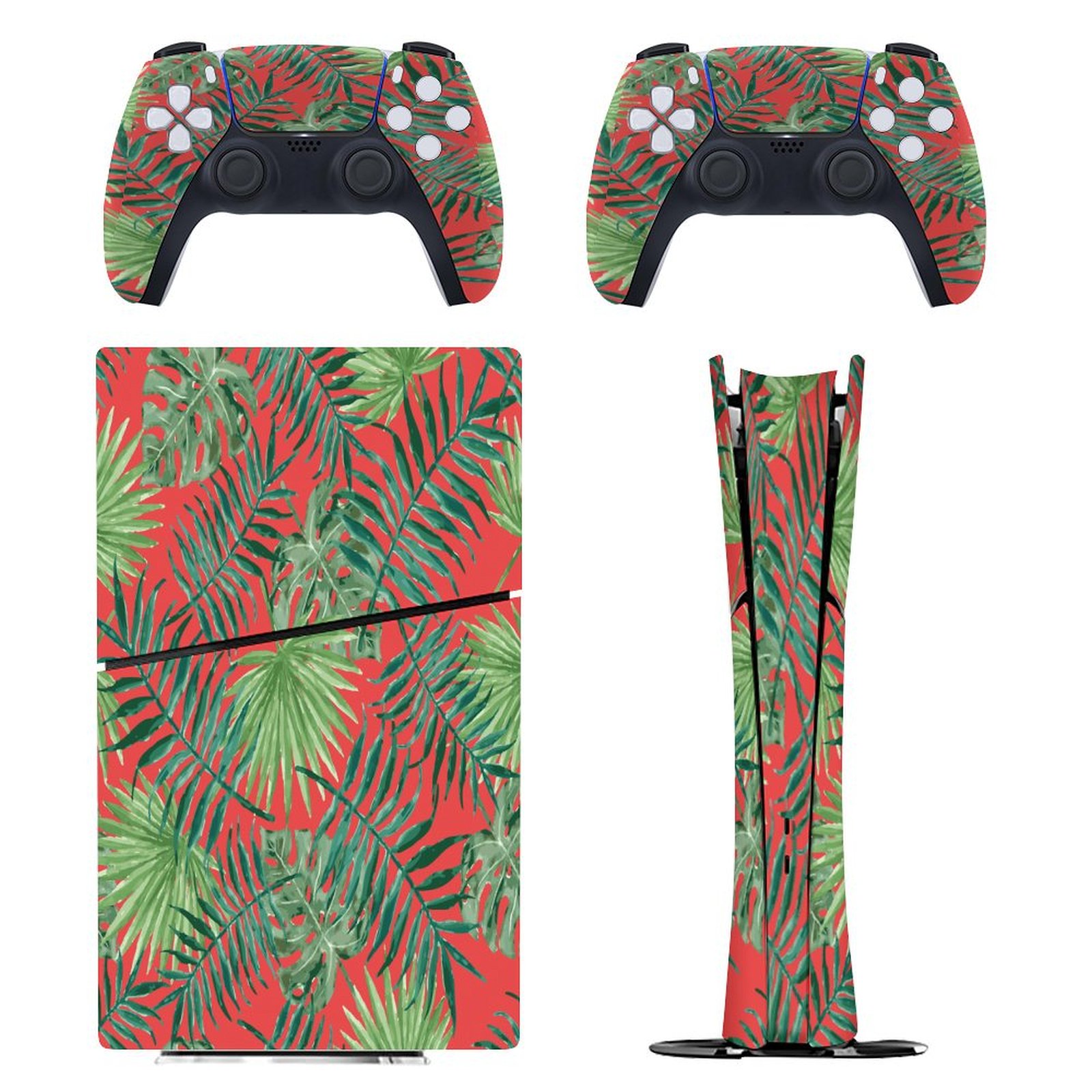 Leaves, Jungle PS5/PS5 Slim Digital Disc Skin Sticker For Console And ...