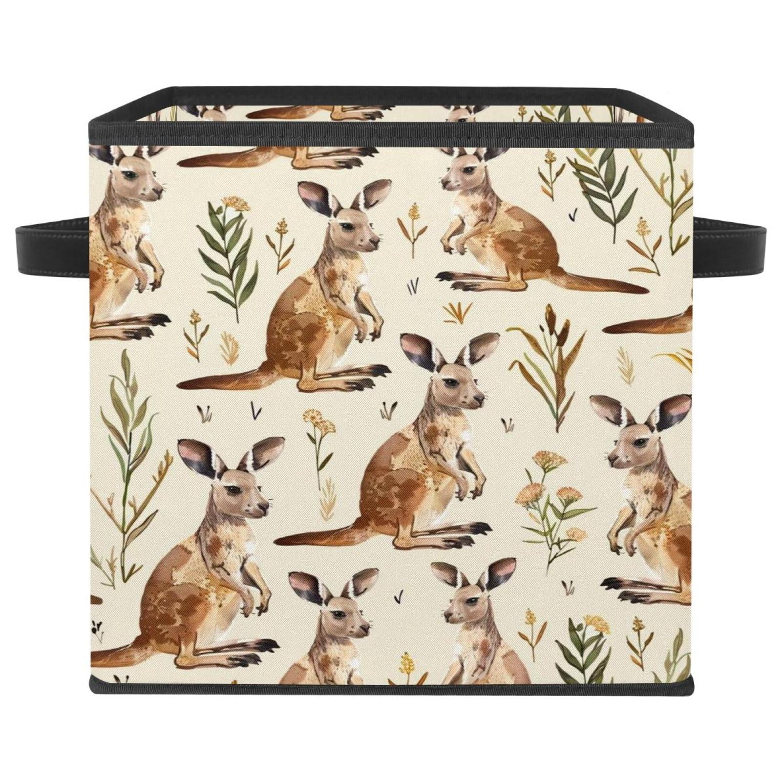 Leaves Kangaroo Storage Bins, Extra Large Closet Storage Cube for ...
