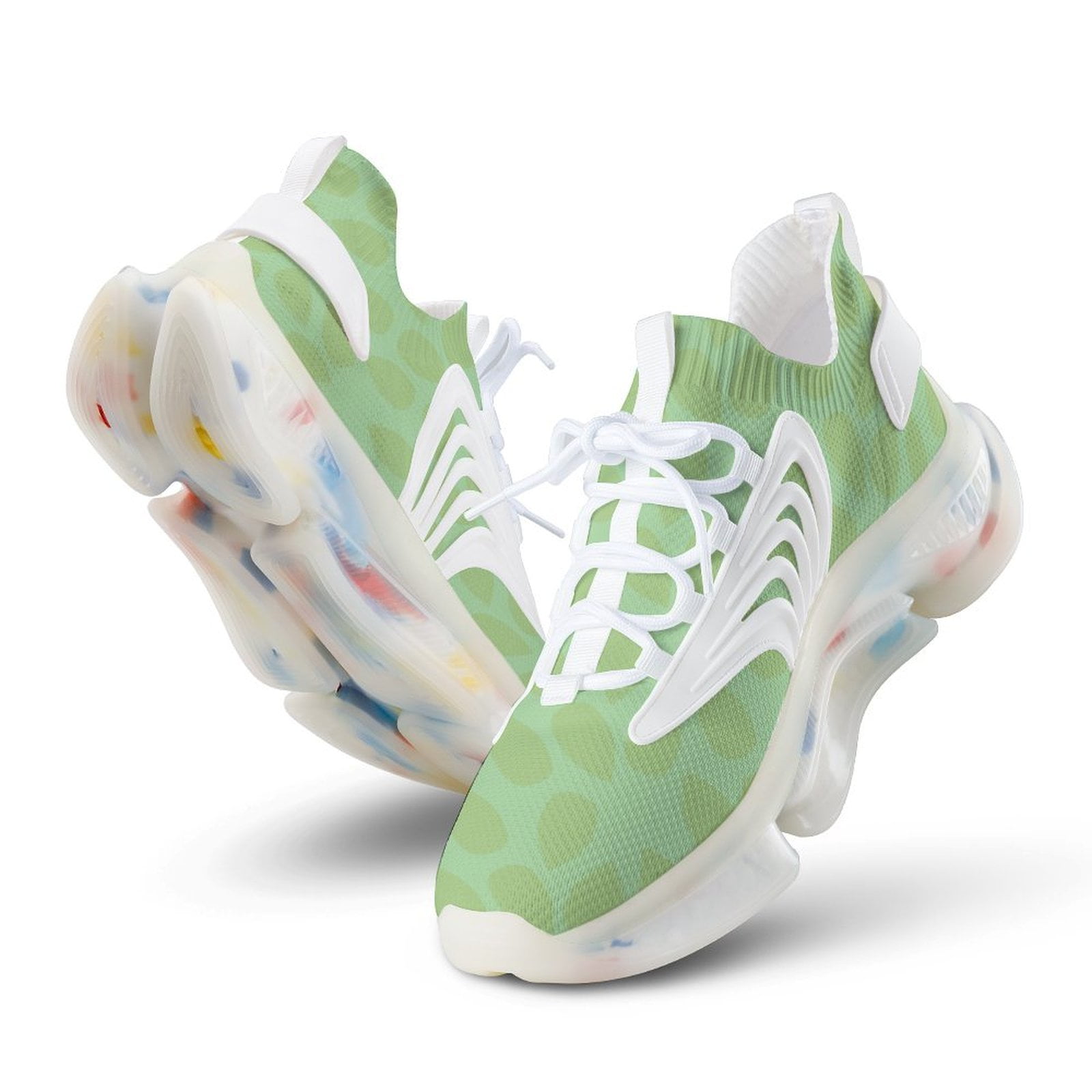 Leaves, Mottled, Spotted, Fresh Walking Shoes for Men Woman Lightweight ...