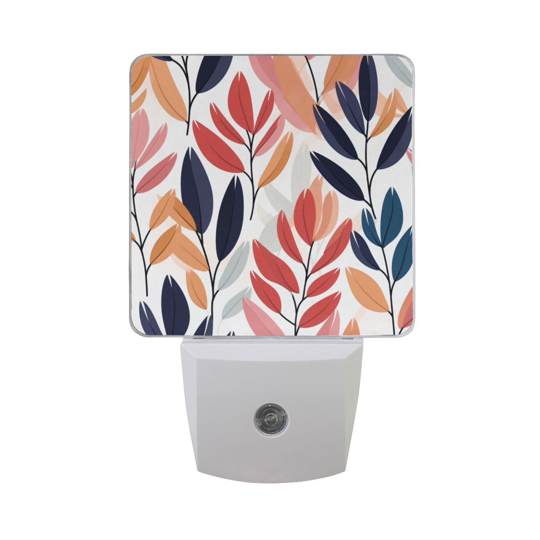 Leaves Night Light LED Dusk to Dawn Auto Sensor Night Lamp Plug-in ...