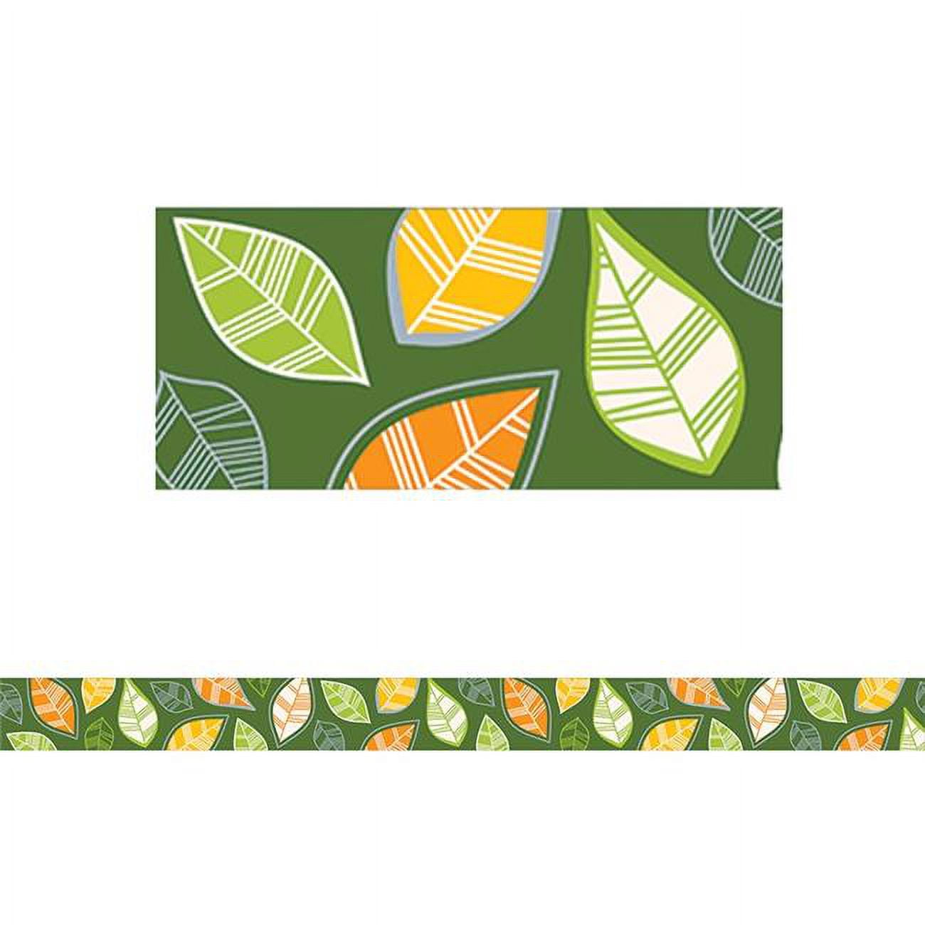 Leaves No 6 Woodland Friends Border - Walmart.com