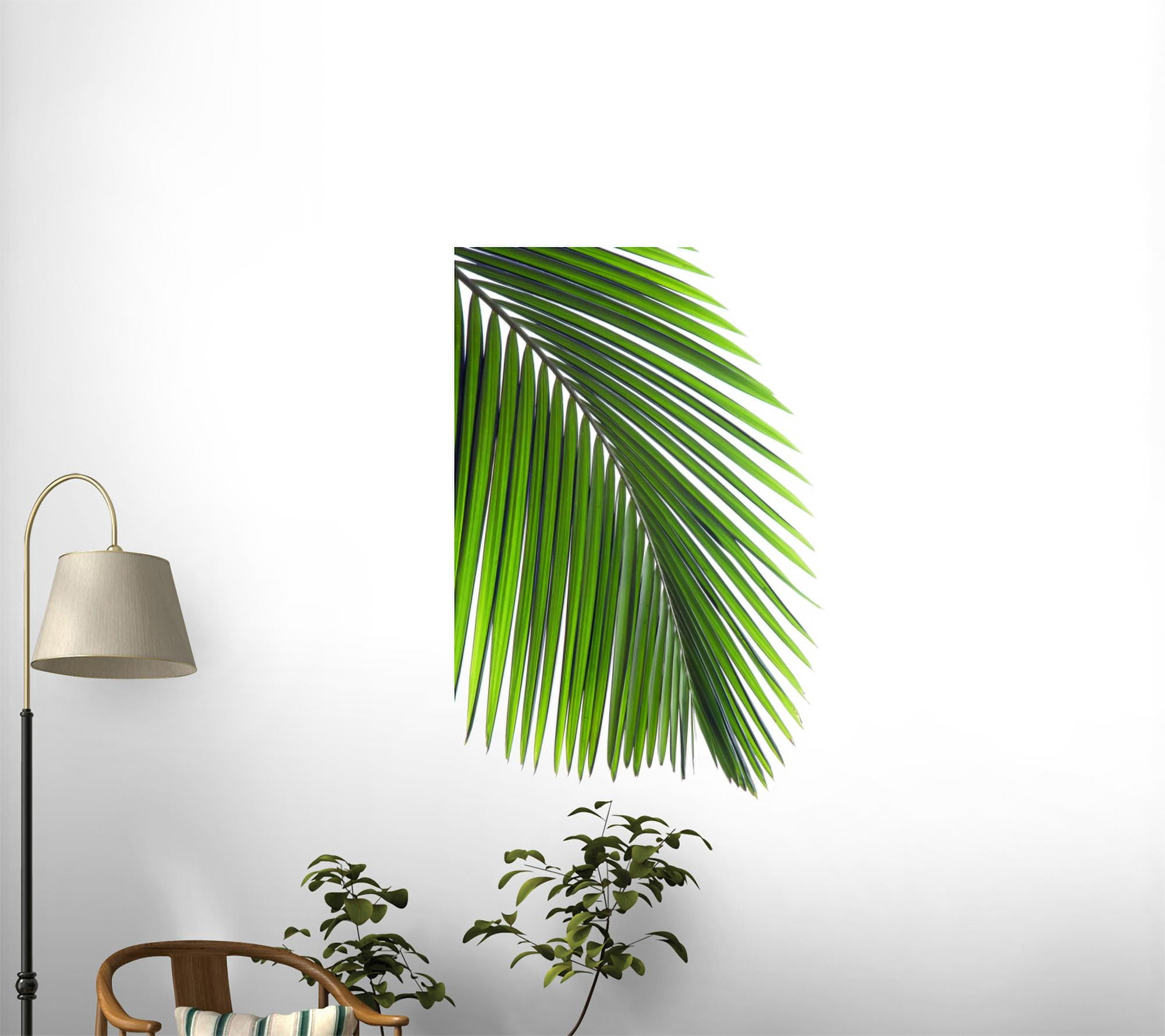 Leaves Palm Tree Wall Decal WM154590 by Wallmonkeys (24 in H x 16 in W ...