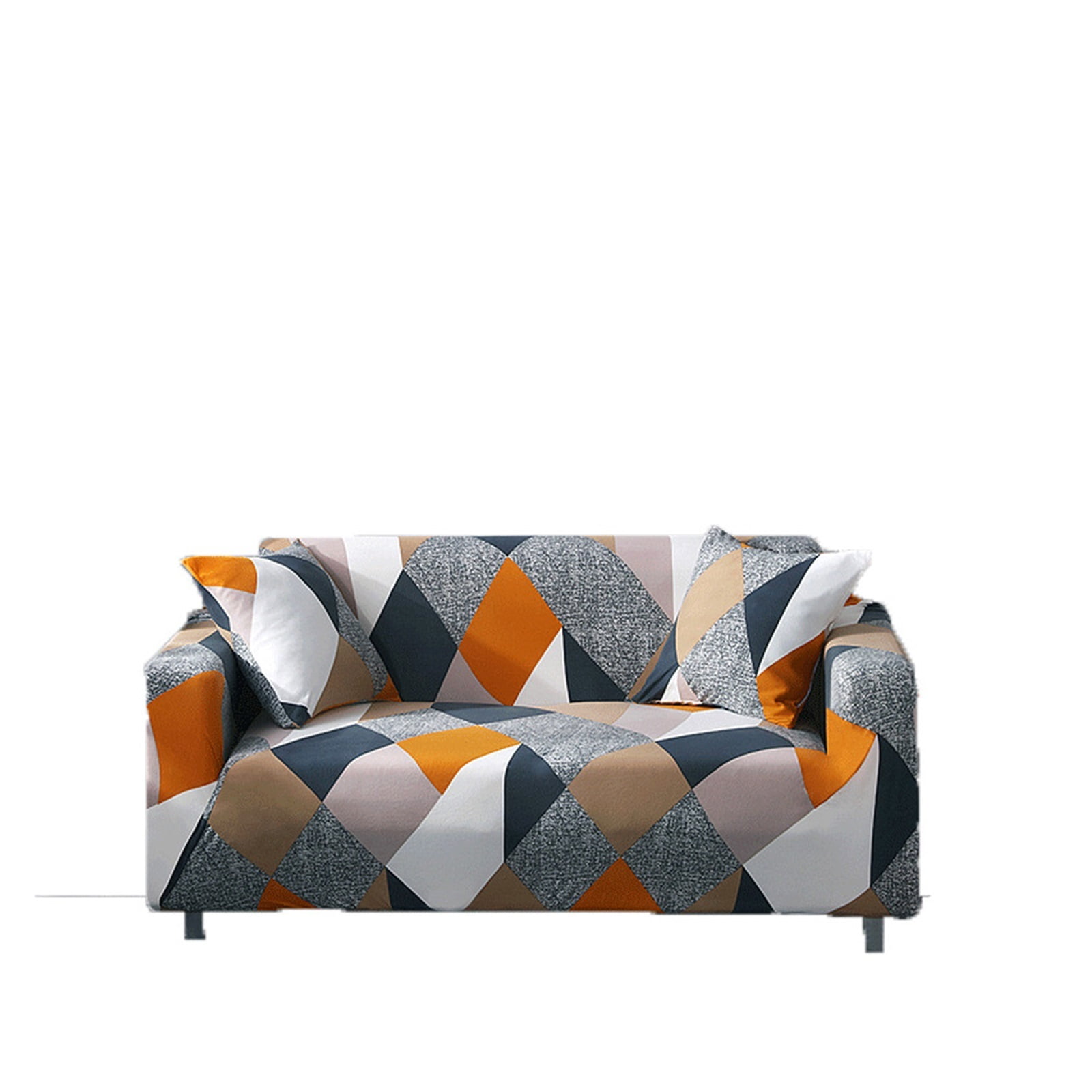 Leaves Pattern Sofa Cover Slipcovers Elastic All-inclusive Couch Case ...