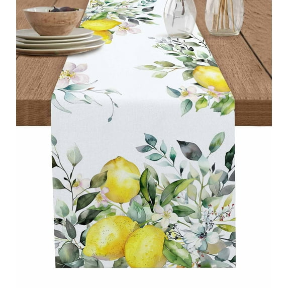 Leaves Plant Dense Gradient Table Runner ration Home r Dinner Table ...