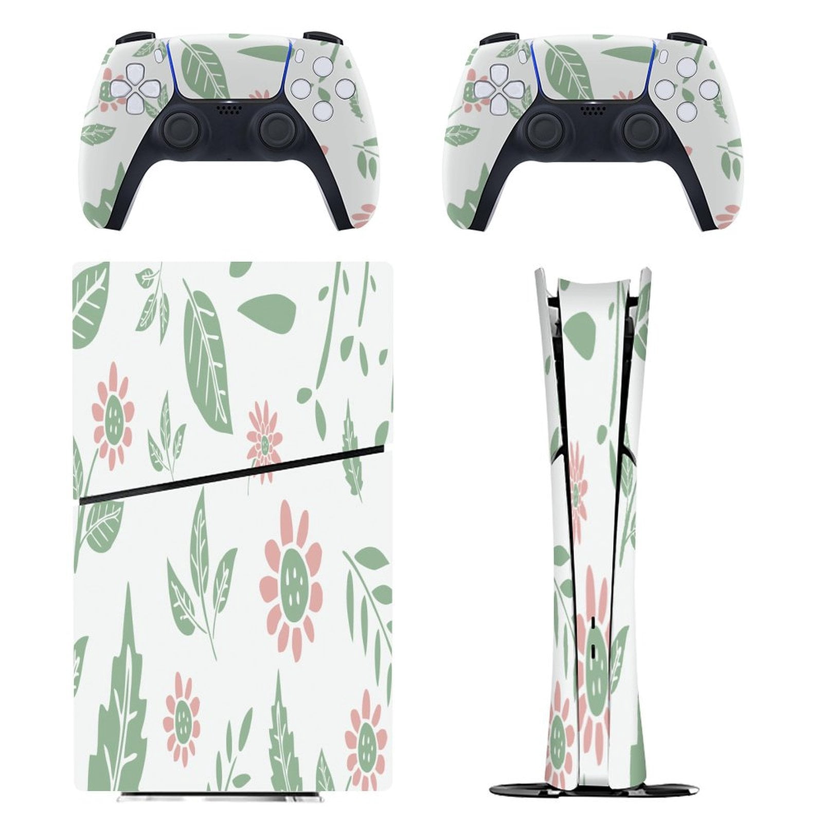 Leaves, Summer PS5/PS5 Slim Digital Disc Skin Sticker For Console And ...