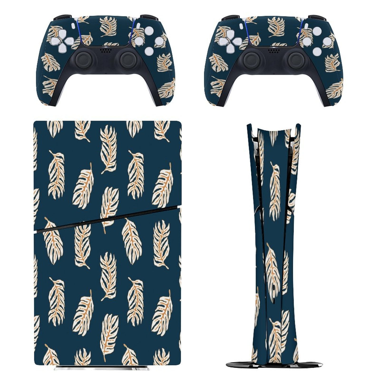 Leaves, Tropical PS5/PS5 Slim Digital Disc Skin Sticker For Console And ...