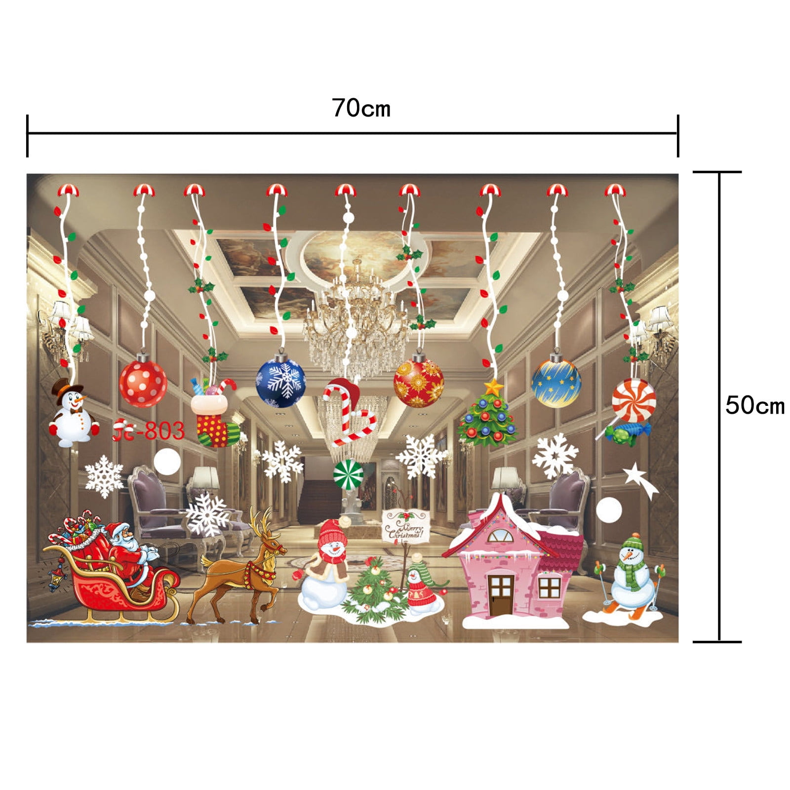 Leaves Wall Decal Gymnastics Stickers for Wall Window Frame Window ...