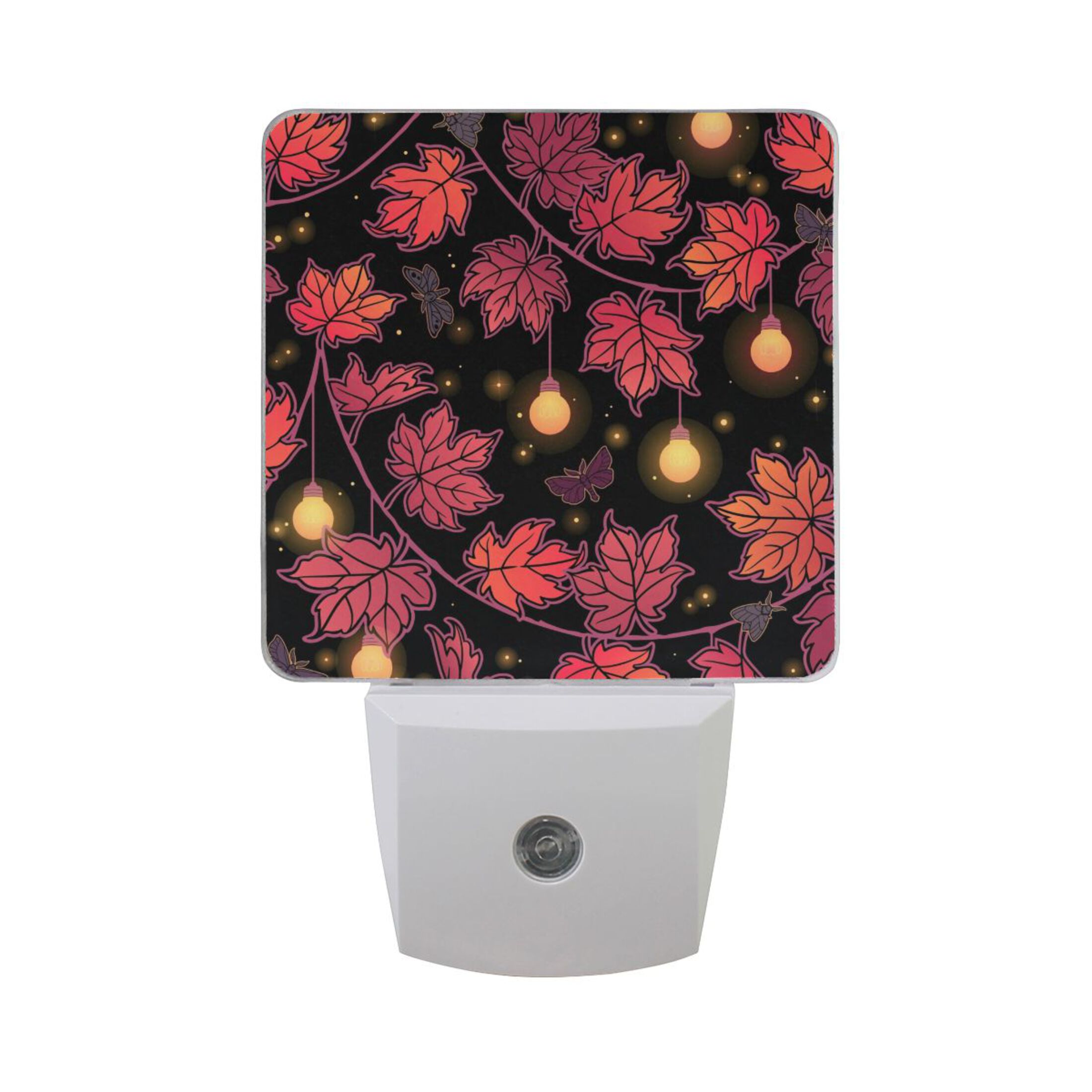 Leaves with Lights Night Light LED Dusk to Dawn Auto Sensor Night Lamp ...