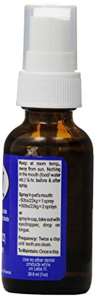 Leba III - 100% Natural and Herbal Dog and Cat Dental Spray - to Keep ...