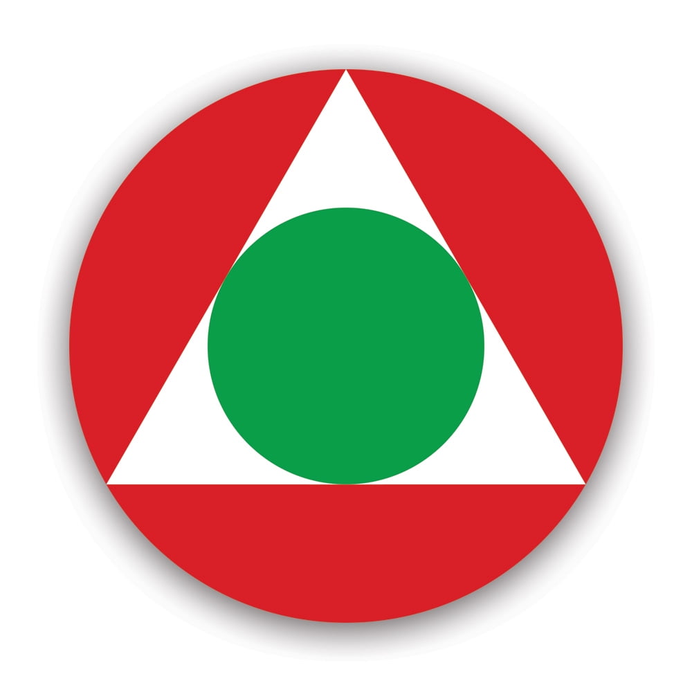 Lebanese Roundel Sticker Decal - Self Adhesive Vinyl - Weatherproof ...