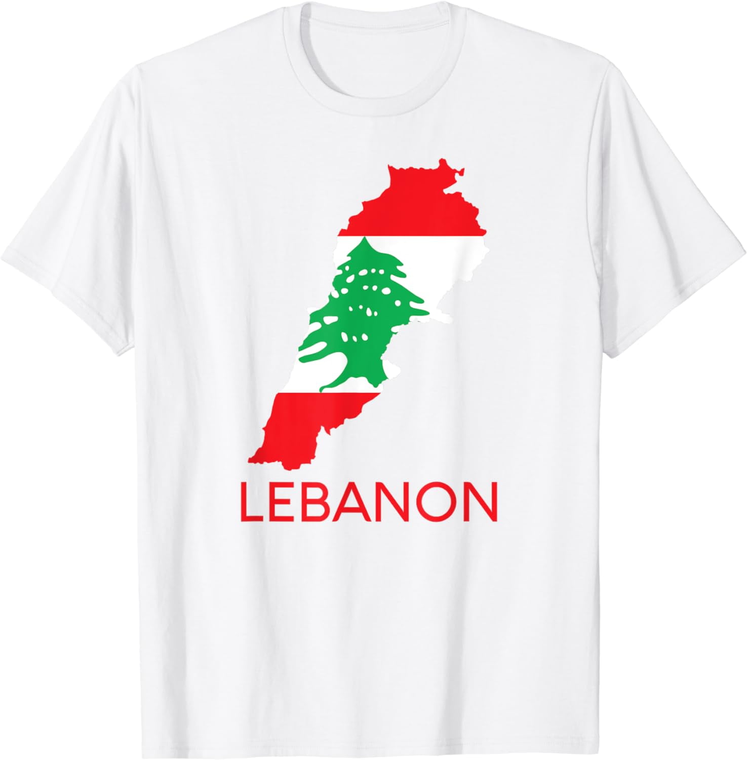 Lebanon Flag Cedar Tree Beirut Lebanese Arabic Arab Islam T-Shirt ...