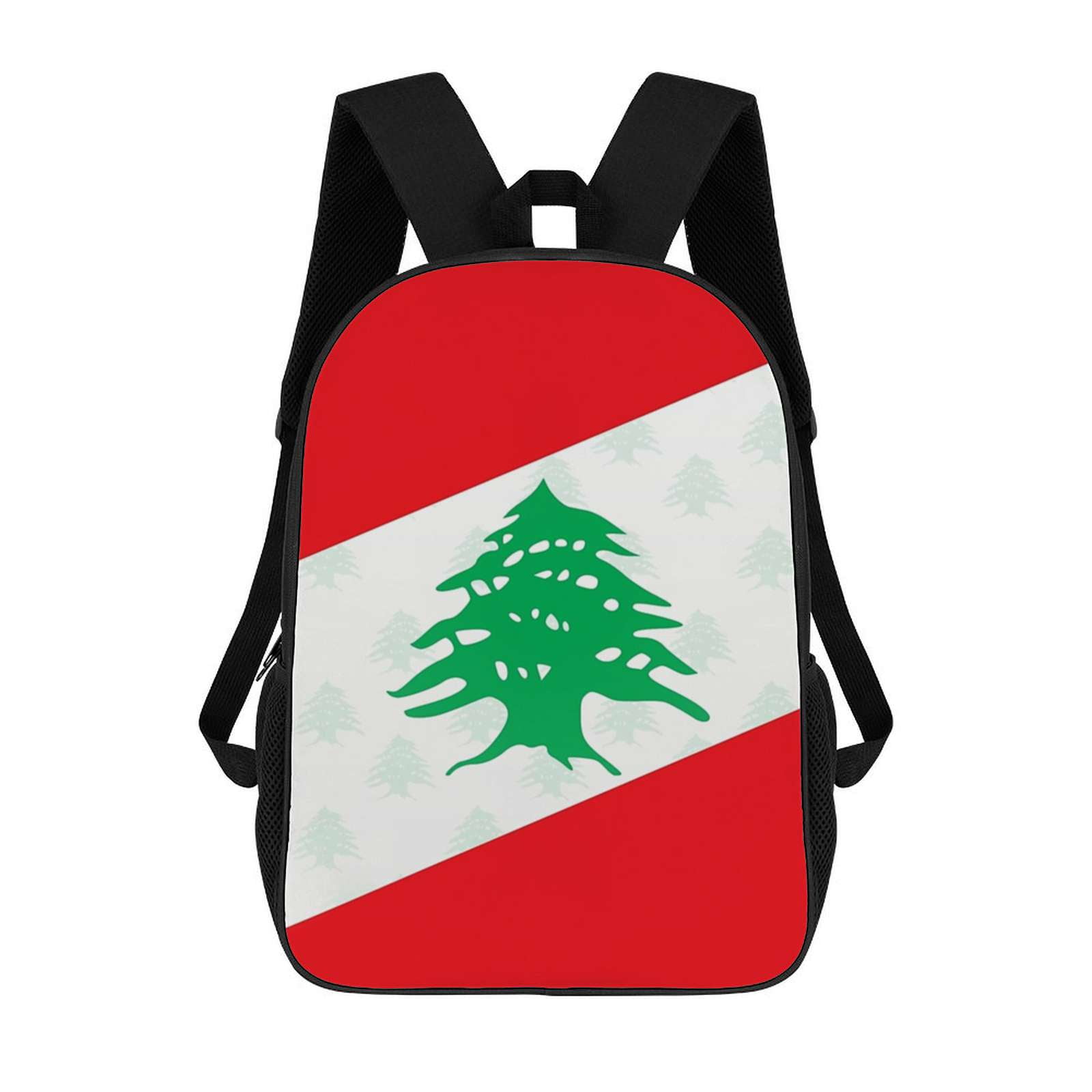 Lebanon Flag Large Capacity Backpacks For Teenagers Travel Bags Casual ...