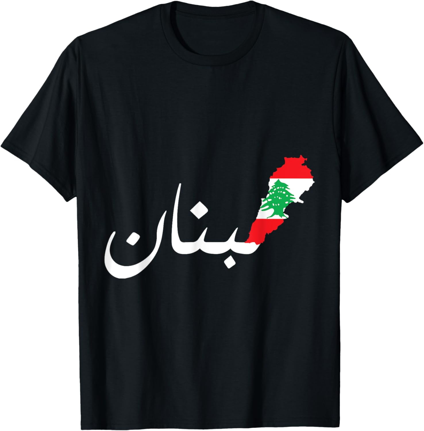 Lebanon Flag Map Arabic Beirut Lobnan Lover Lebanese Lebanon T-Shirt ...