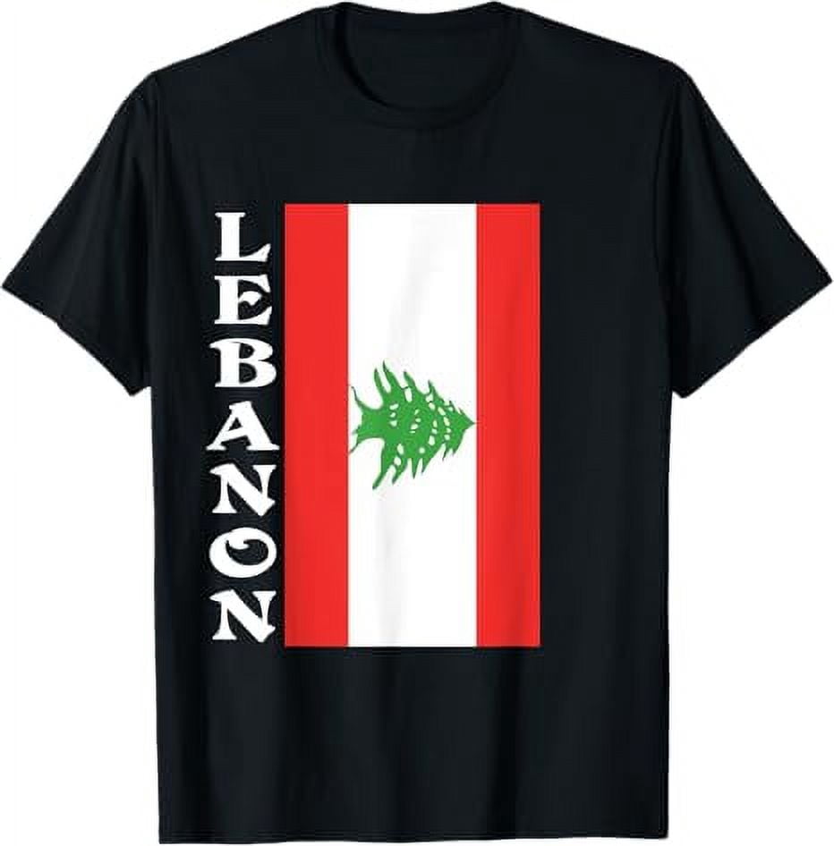 Lebanon Lebanese Pride Flag T-Shirt - Walmart.com