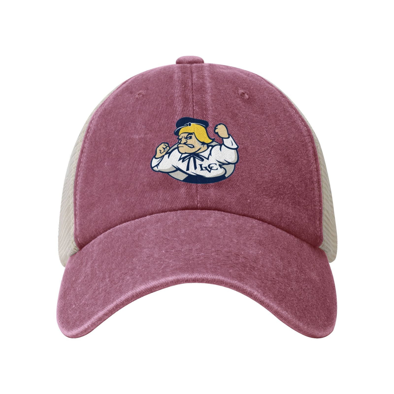 Lebanon Valley College-Logo Hat Adjustable Athletic Vintage Washed ...